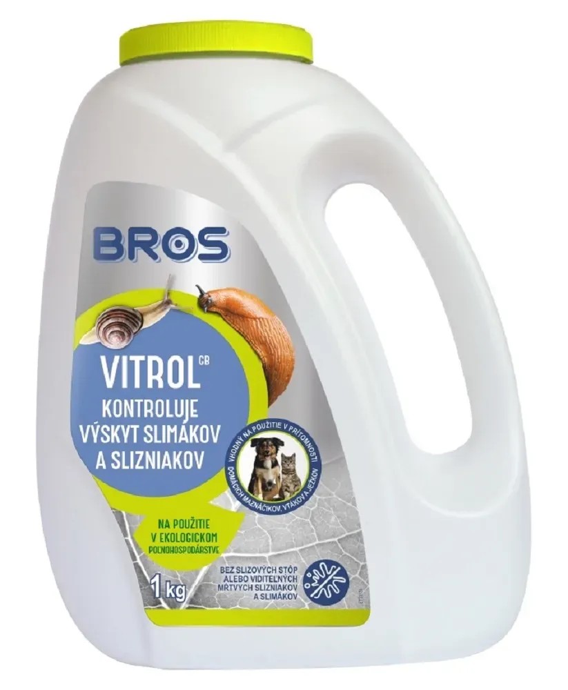 BROS VITROL GB Proti slimákom, 1 kg nakúpiť v OBI