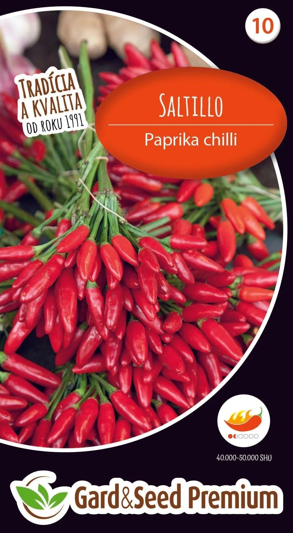 GardenSeed Premium Semienka Paprika chilli Saltillo