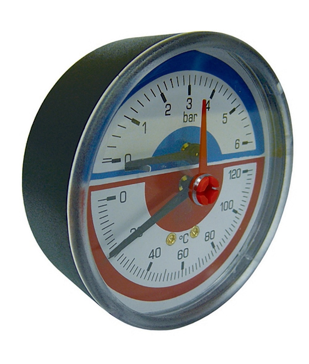 Termomanometer priemyselný 1/2", 6 Bar nakúpiť v OBI