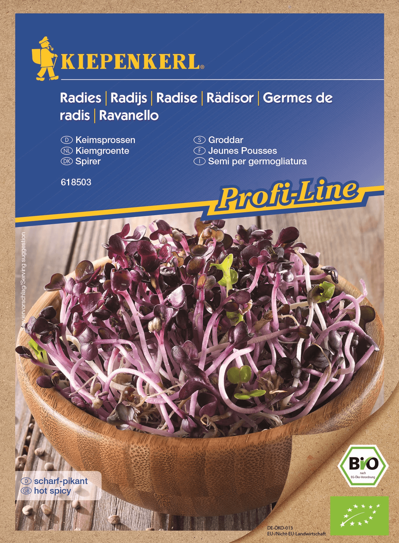 Kielpenkerl Výhonky BIO Reďkev siata, červená nakúpiť v OBI