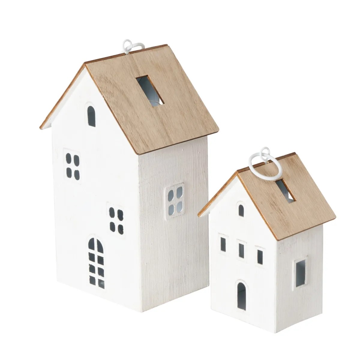 Boltze Home Lampáš Solna, biela/prírodný, 2 ks nakúpiť v OBI