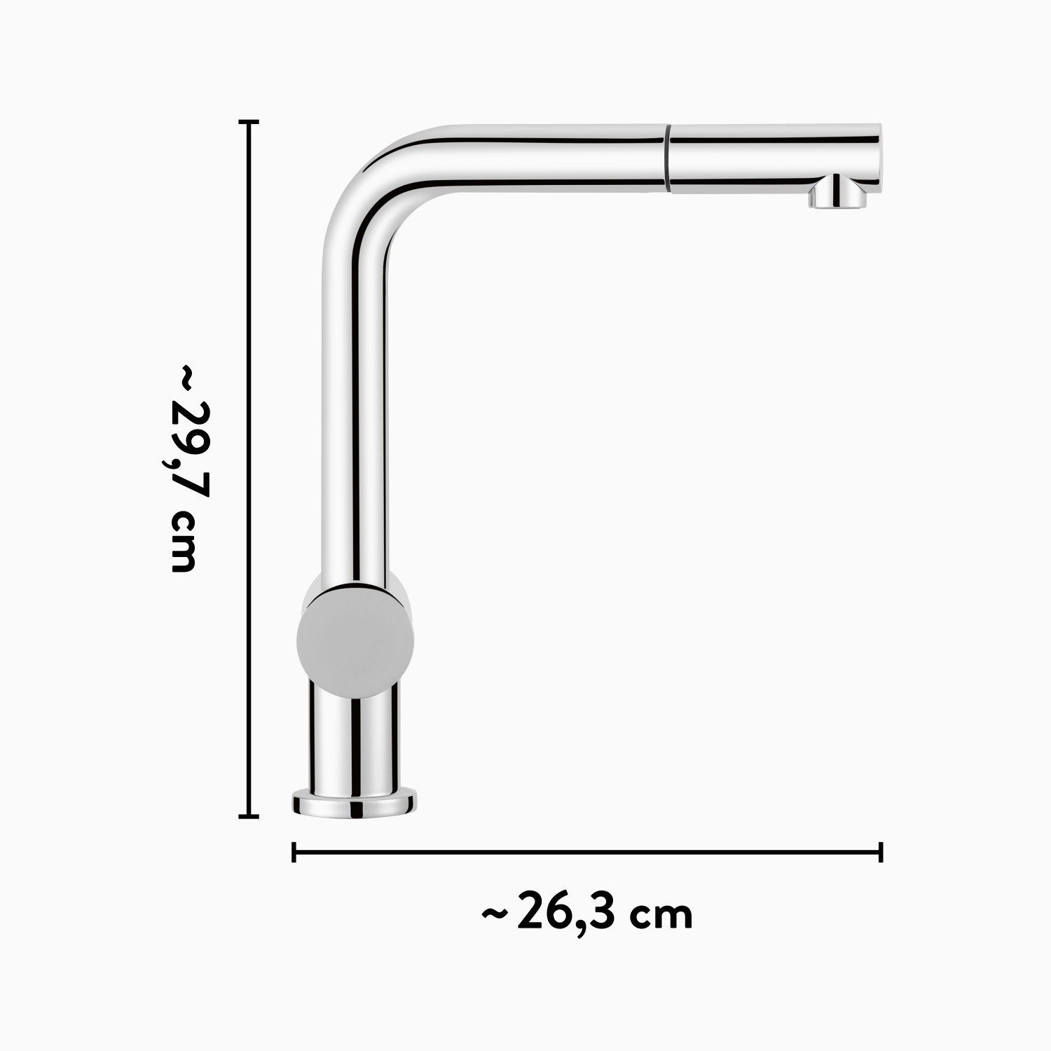 baliv Stojanková páková drezová batéria chrómovaná so spŕškou KI-1050 ...