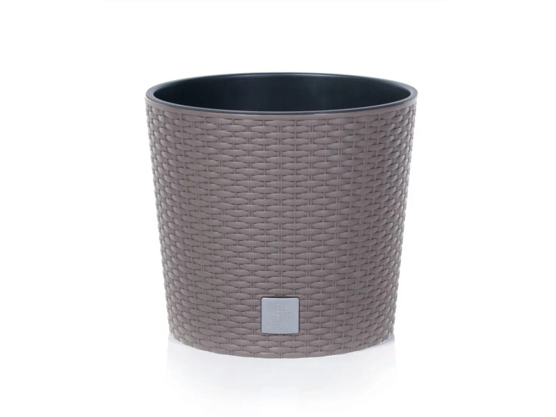 Prosperplast Kvetináč s vkladom Rato Round 20 cm, mocca nakúpiť v OBI
