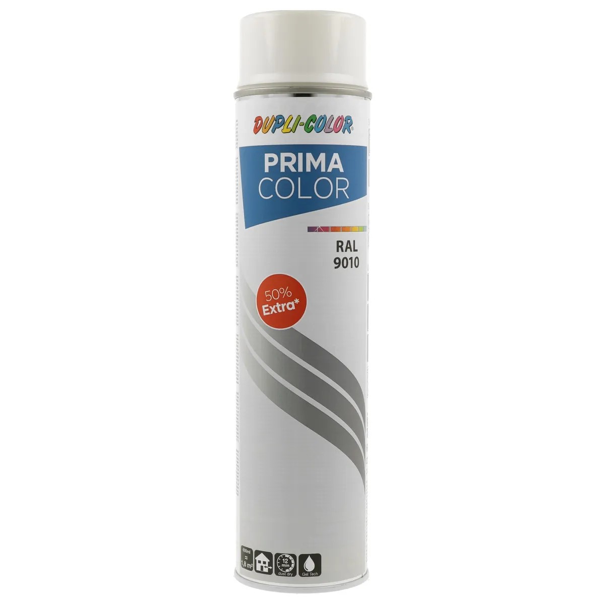 DUPLI-COLOR Uni lak v spreji PRIMA COLOR RAL 9010 čisto biela lesklá ...