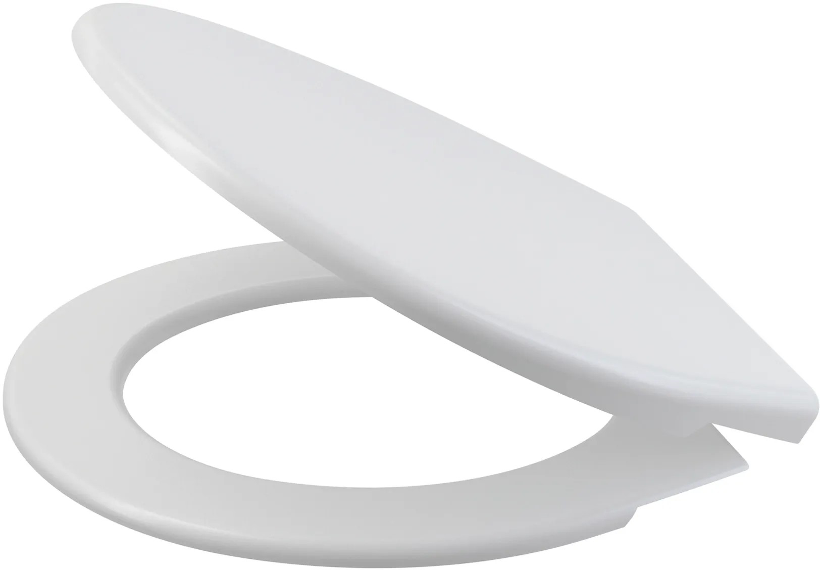 alca WC sedátko A6551 Basic Antibacterial, polypropylén, plastové pánty ...