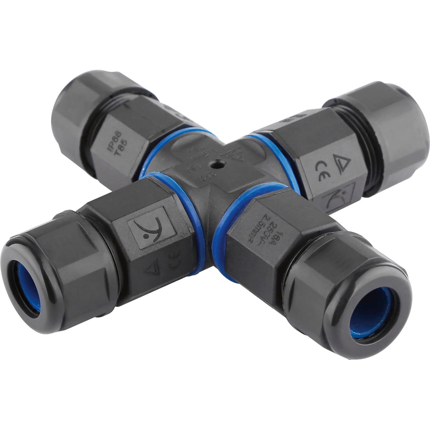 Vodotesná káblová spojka "X", IP68, 3x 0,75-1,5 mm2, 250V/16A nakúpiť v OBI