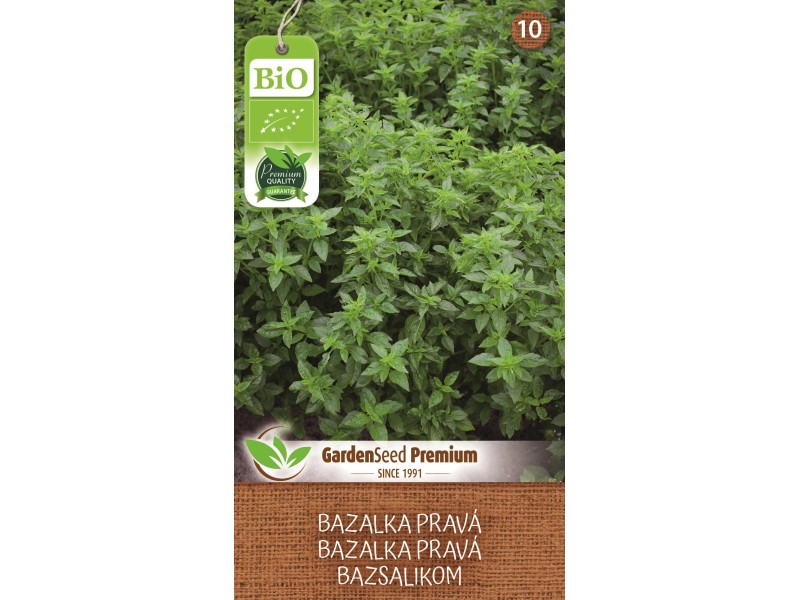 Garden Seed Premium Semienka Bazalka pravá BIO nakúpiť v OBI