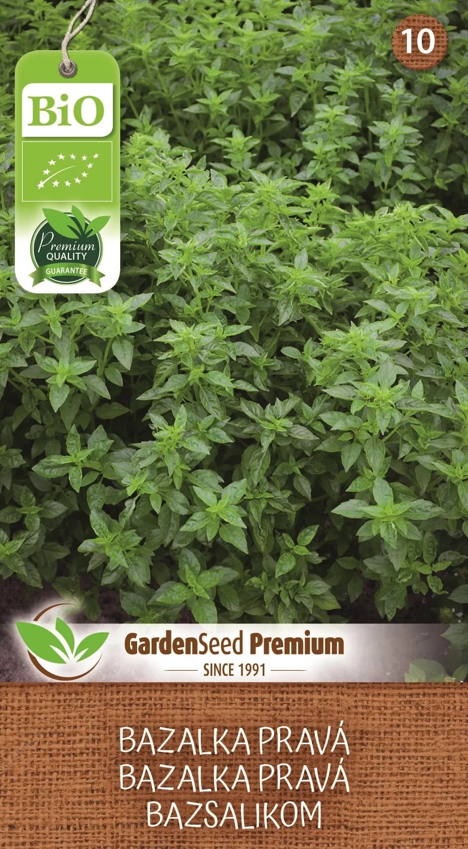 Garden Seed Premium Semienka Bazalka pravá BIO nakúpiť v OBI
