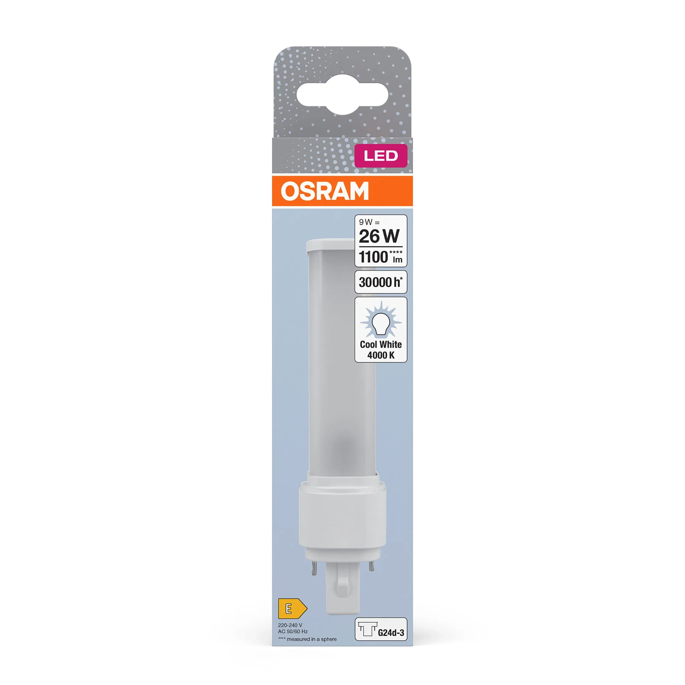 Osram LED žiarivka Dulux D26 EM&AC Mains G24d-3, 10W 1100lm 4000K pr ...