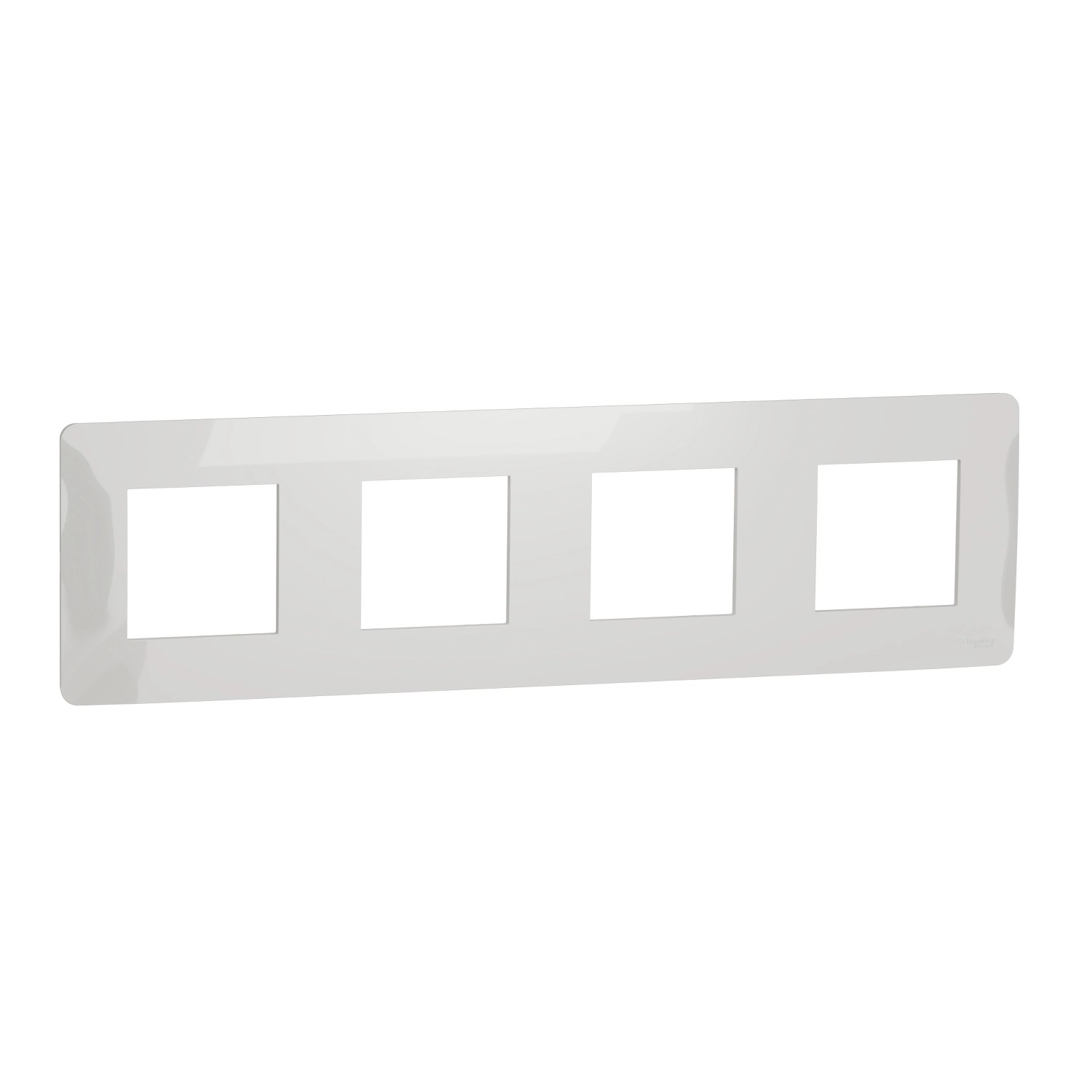Schneider Electric Krycí rámček 4-násobný Unica Studio, biela nakúpiť v OBI