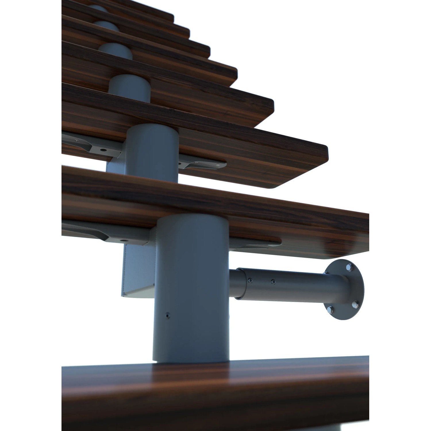 Minka STAIRS Modulové schodisko Comfort Top orech/sivá, 312 cm