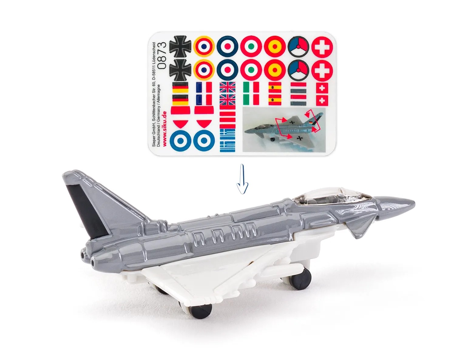 SIKU Kovový model Military - Stíhačka nakúpiť v OBI