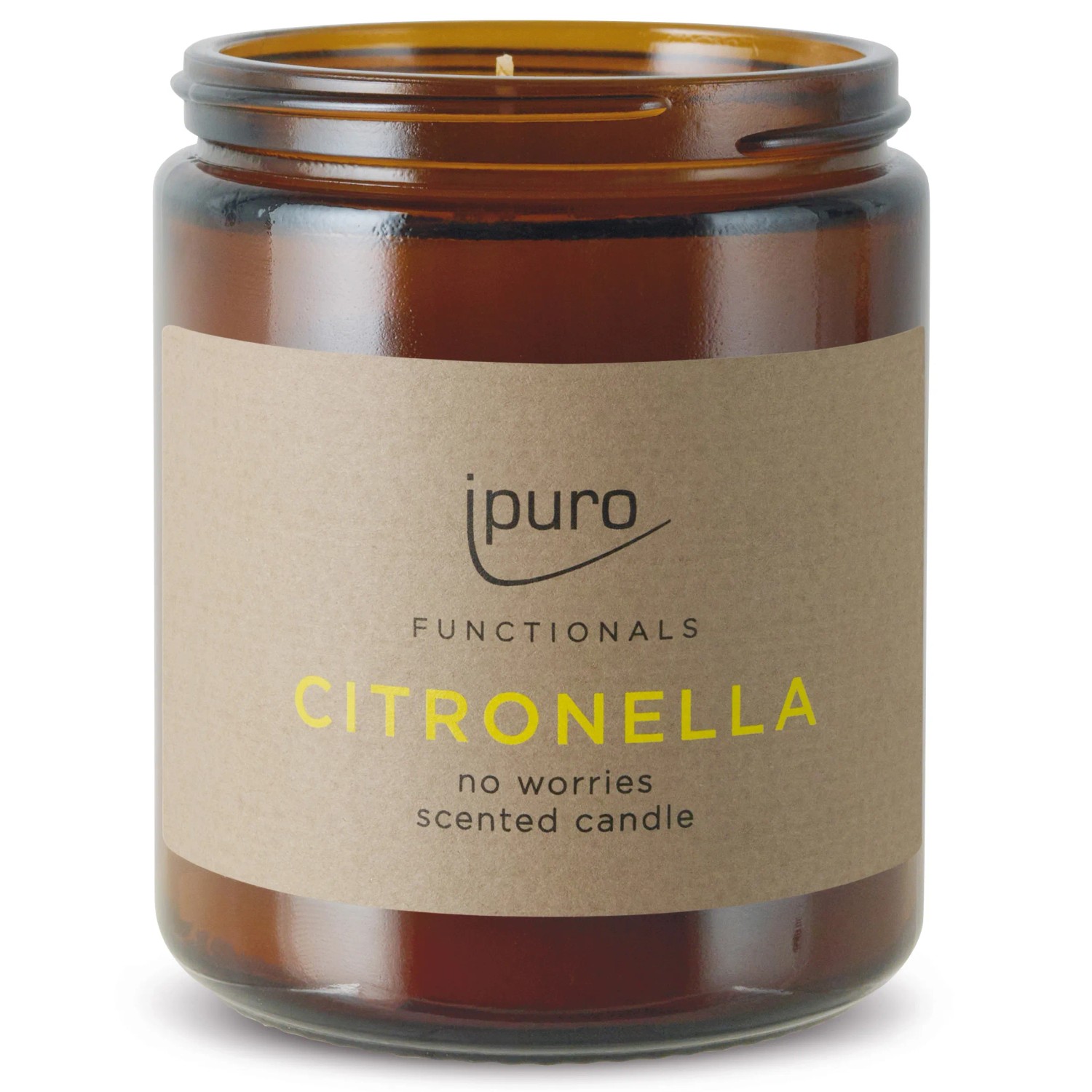 Ipuro Vonná sviečka Functionals Citronella 200 g