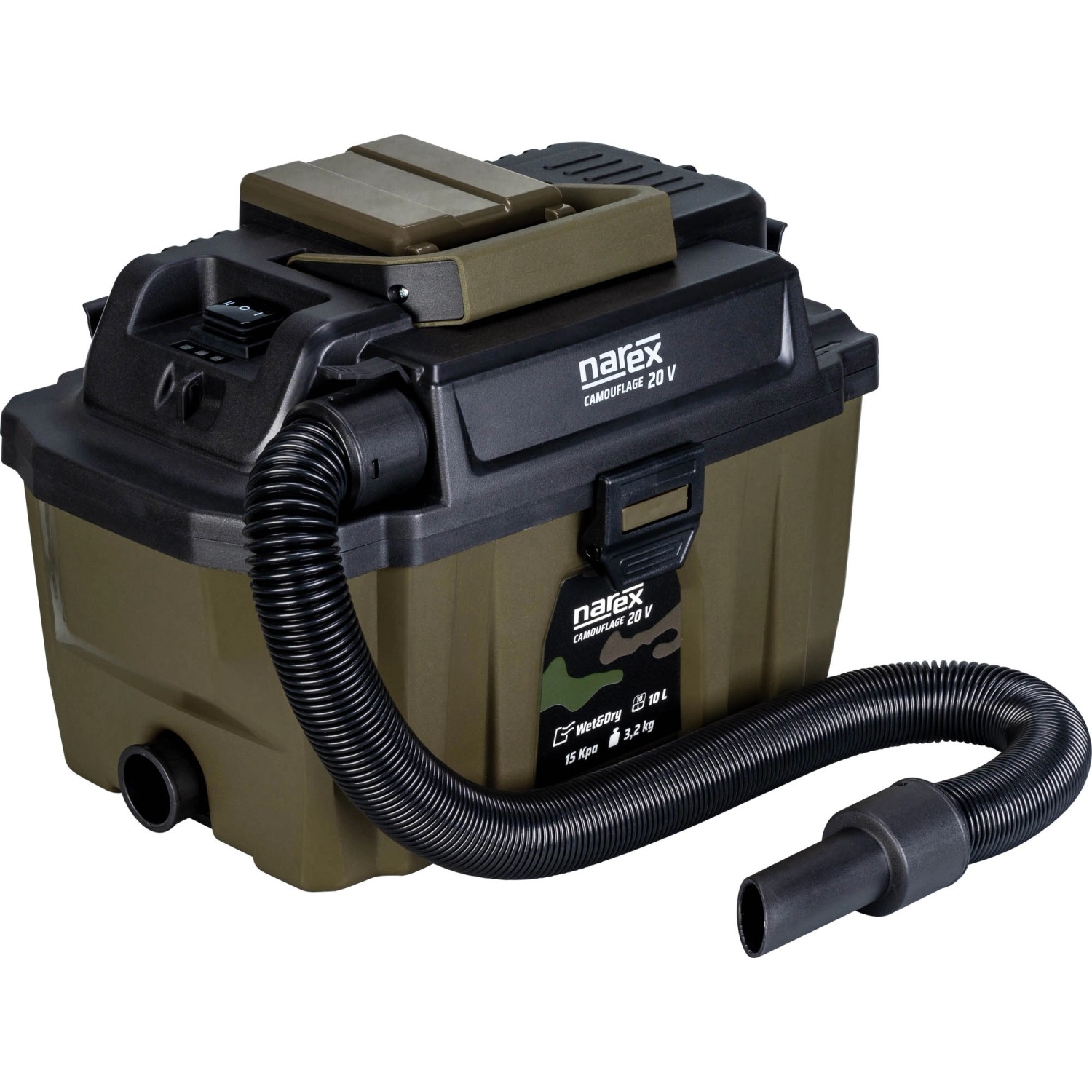 Narex Akumulátorový vysávač 2v1 Camouflage CVP 10-2 Basic Box nakúpiť v OBI