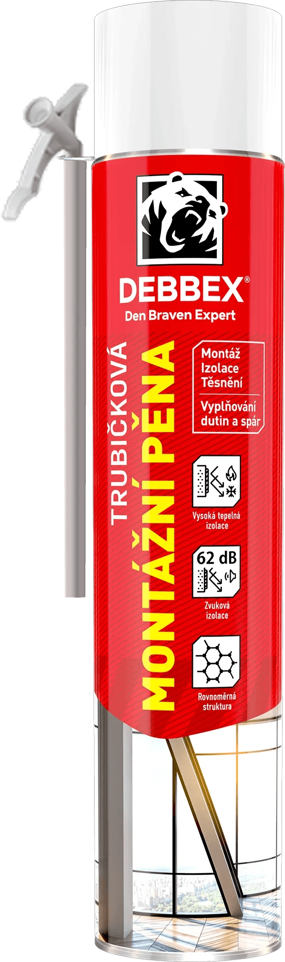 Den Braven Montážna pena, trubičková dóza 300 ml nakúpiť v OBI