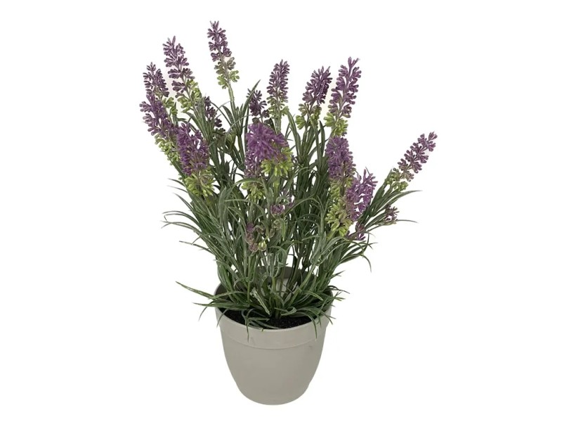 NOHEL GARDEN Umelý kvet Levanduľa v kvetináči 37 cm