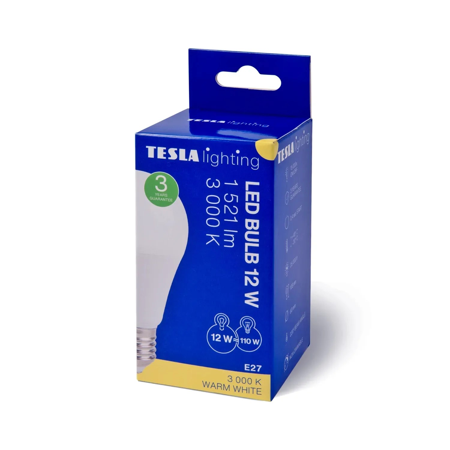 TESLA-LED žiarovka 12 W 1521 lm E27 teplá biela nakúpiť v OBI