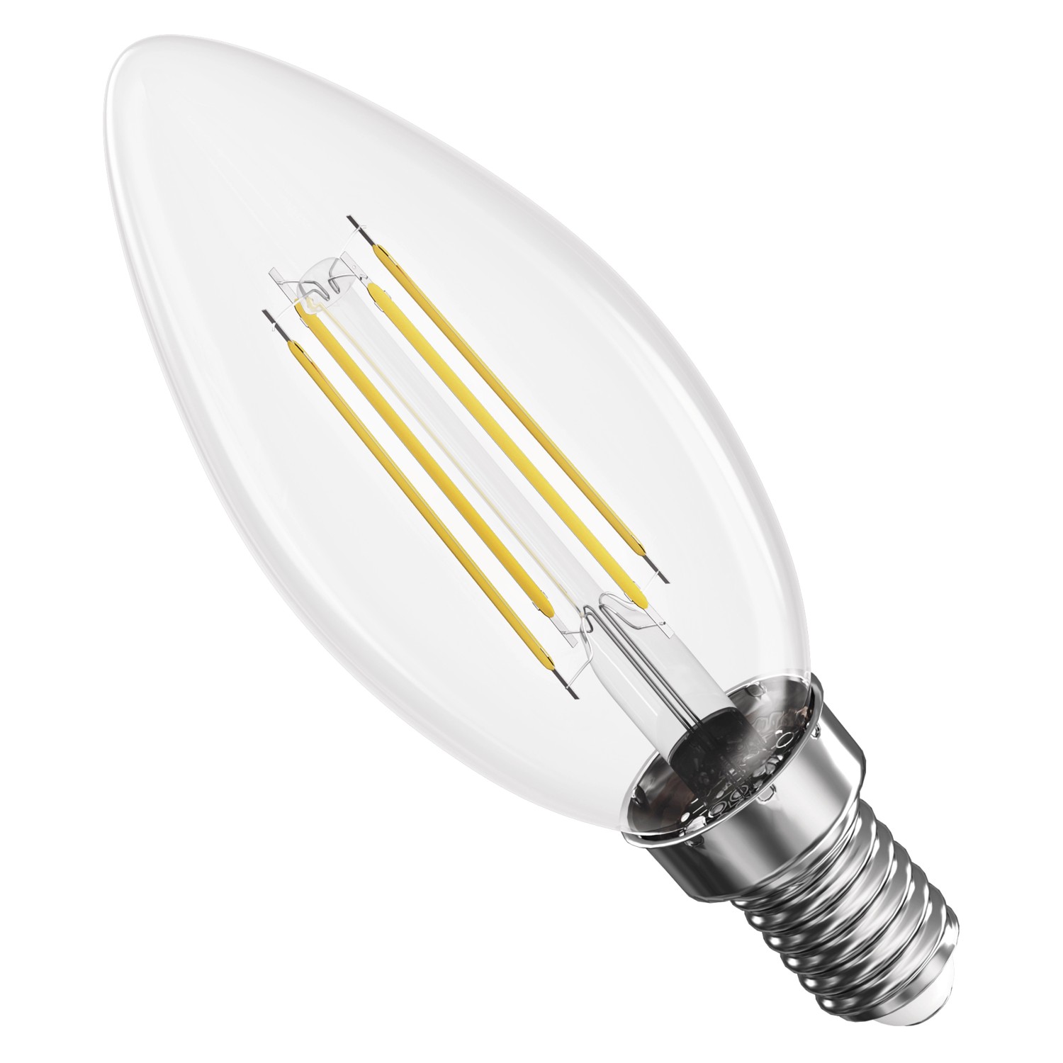 Emos LED žiarovka Filament sviečka, E14, 3,4W (40W), 470lm, 2700K nakúpiť v OBI