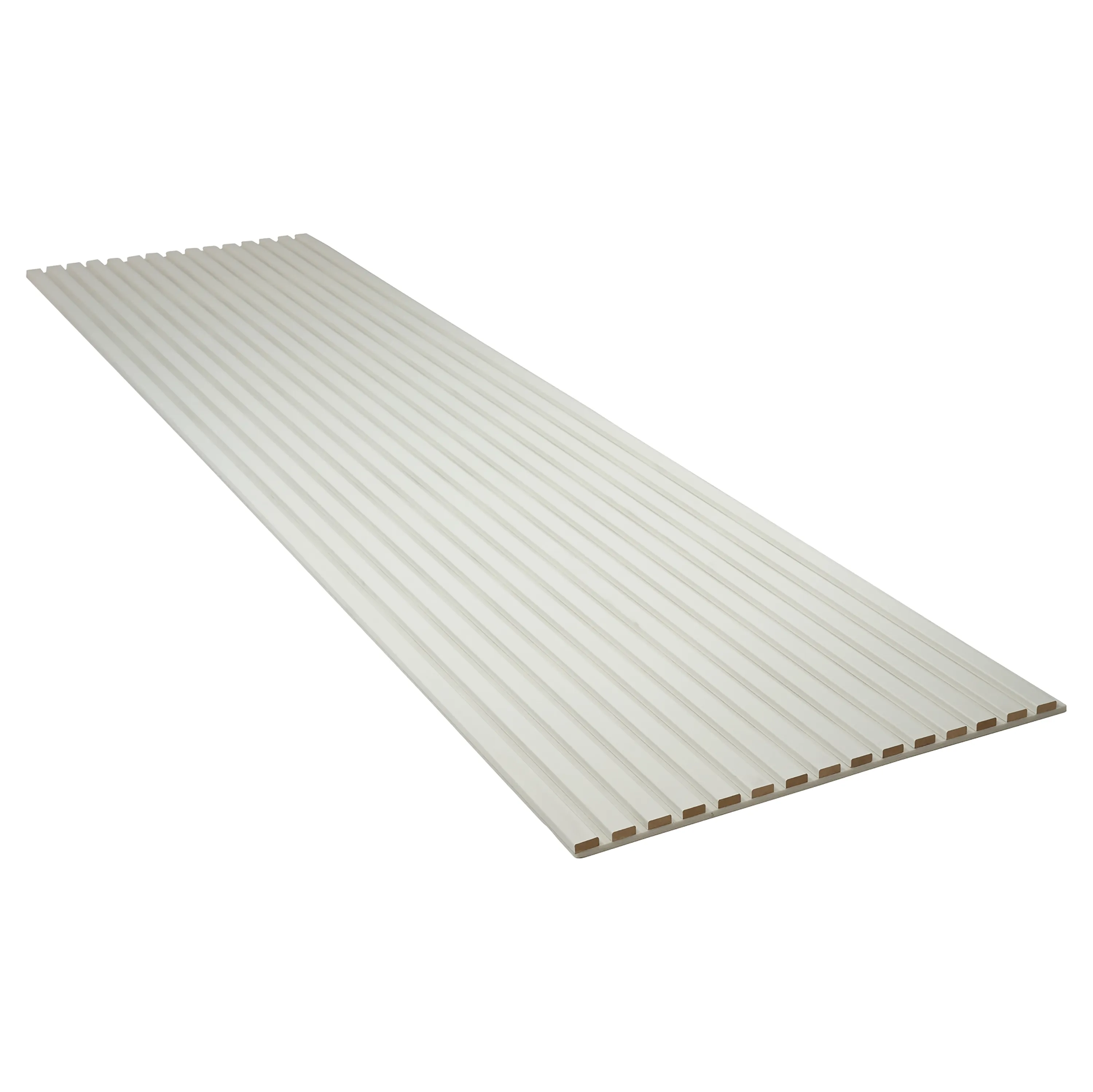 Denpanels Akustický panel FOILED Biely, biela plsť 240 x 60 x 2 cm ...