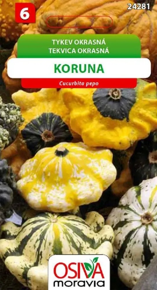 Semienka Tekvica okrasná Koruna (Cucurbita pepo)