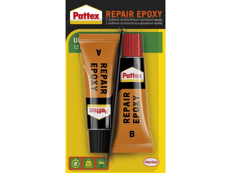 Pattex Dvojzložkové epoxidové lepidlo REPAIR EPOXY 12 ml