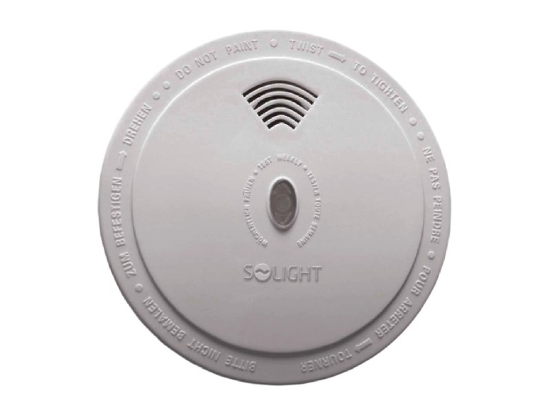 Solight Detektor spalín batériový biely nakúpiť v OBI