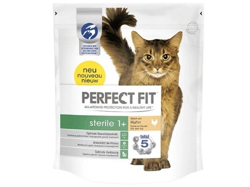 Perfect Fit Granule pre mačky sterile 1+ kuracie a morčacie, 1,4 kg ...