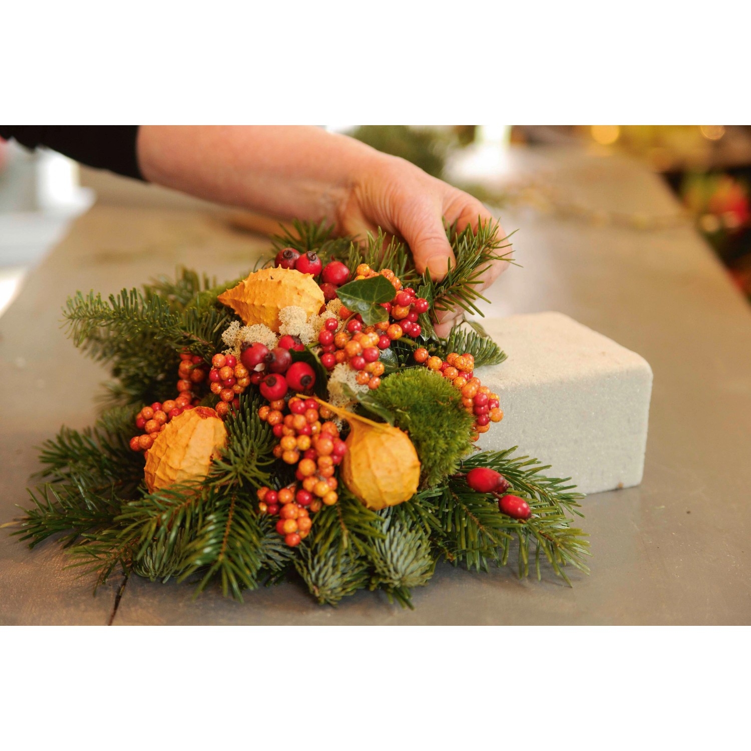 Aranžovacia penová kocka, suchá, na rezané kvety 8 x 11 x 23 cm nakúpiť ...