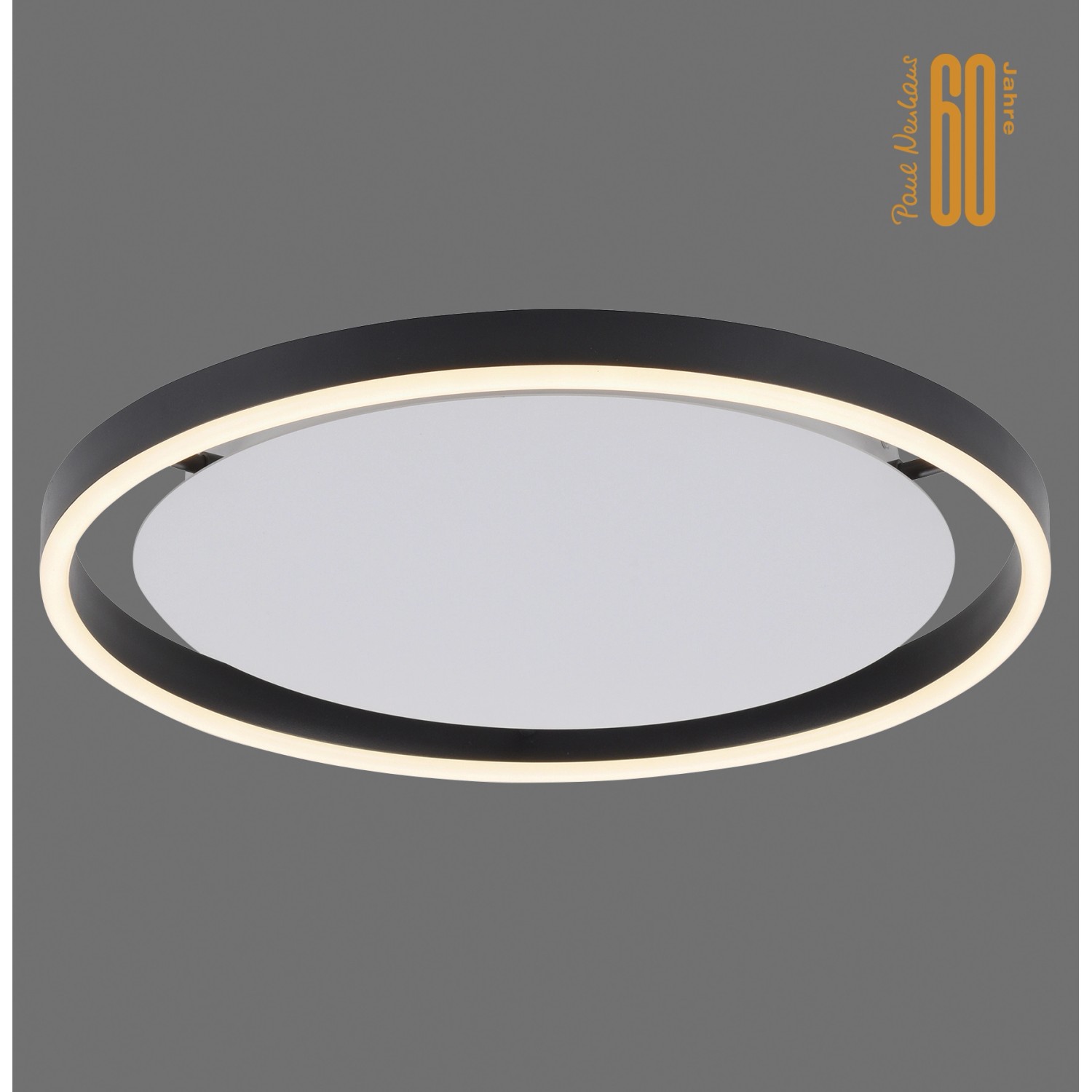 Just Light. Strop. LED svietidlo Ritus, 20W, 2650lm, 3000K, antracit ...