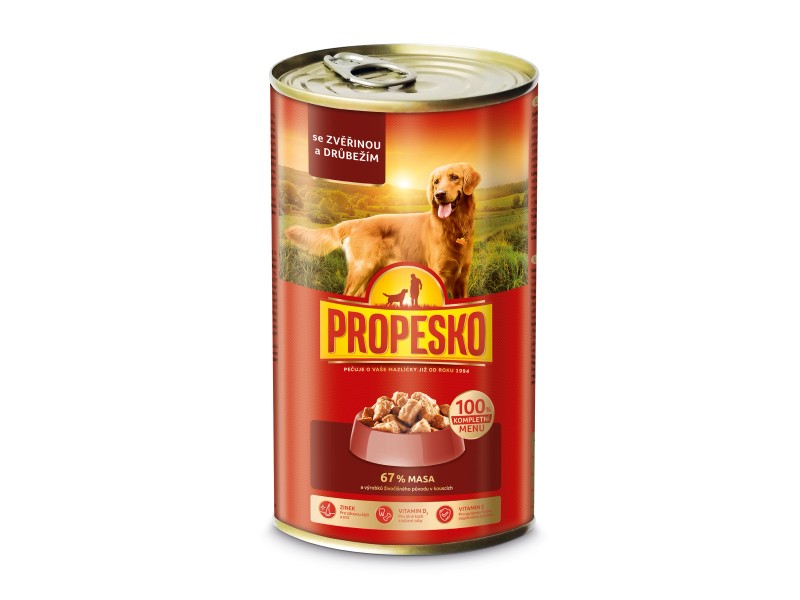 Propesko Konzerva pre psov zverina a hydina 1240 g nakúpiť v OBI