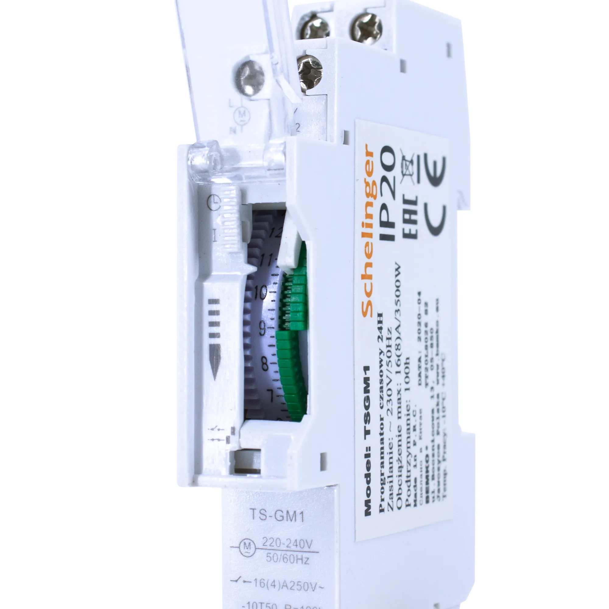 Schelinger Mechanické spínacie hodiny TSGM1, denné, 230 V, 16 (8) A, IP20 nakúpiť v OBI