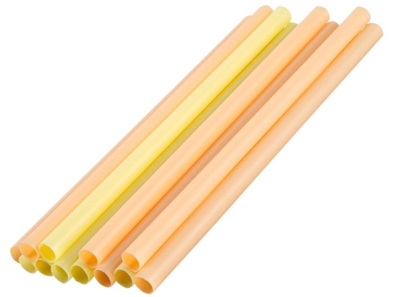 Fackelmann Plastová slamka, žltá/oranžová, 12 ks, pr. 1 x 20 cm nakúpiť ...
