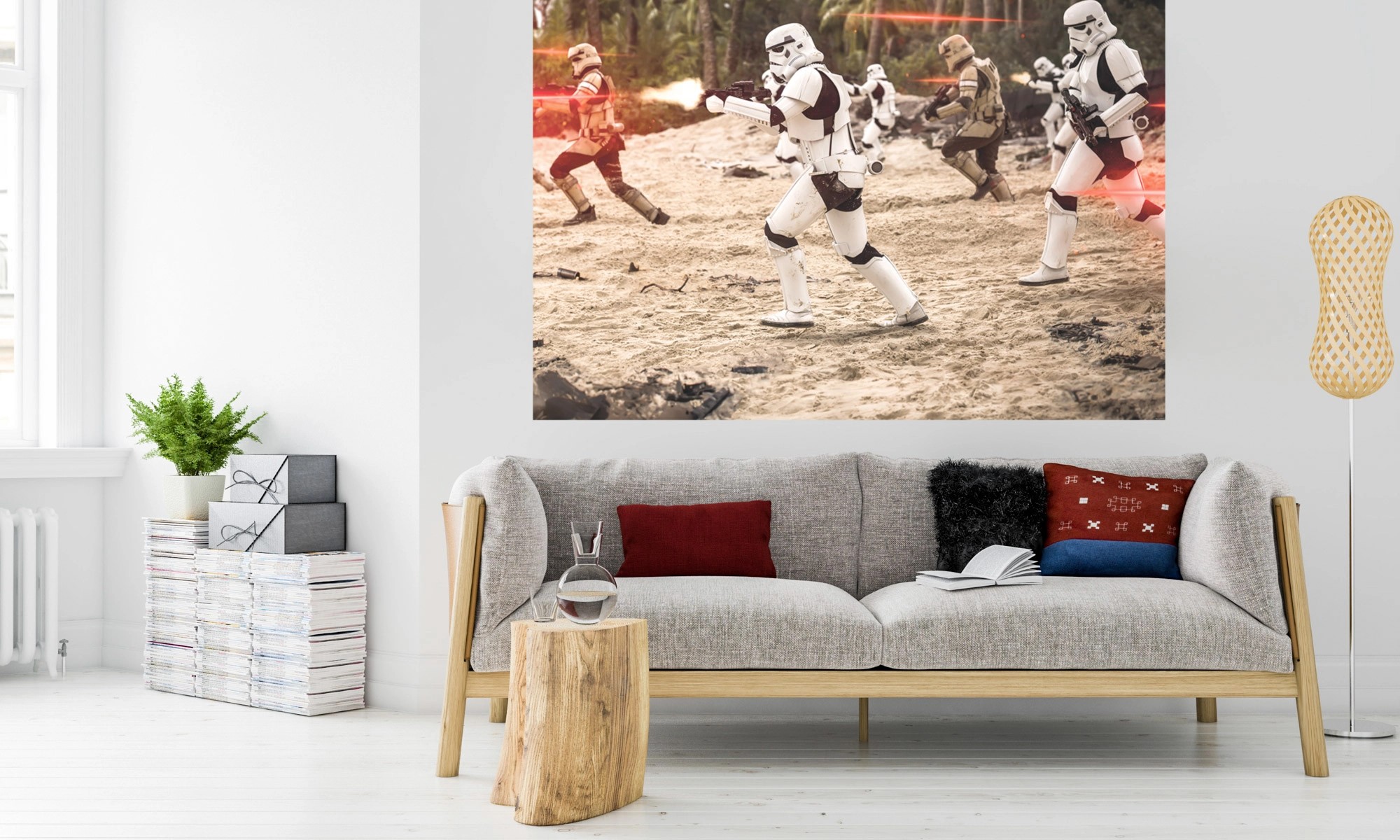 Komar Vliesová fototapeta Star Wars Imperial Strike 200 x 250 cm ...