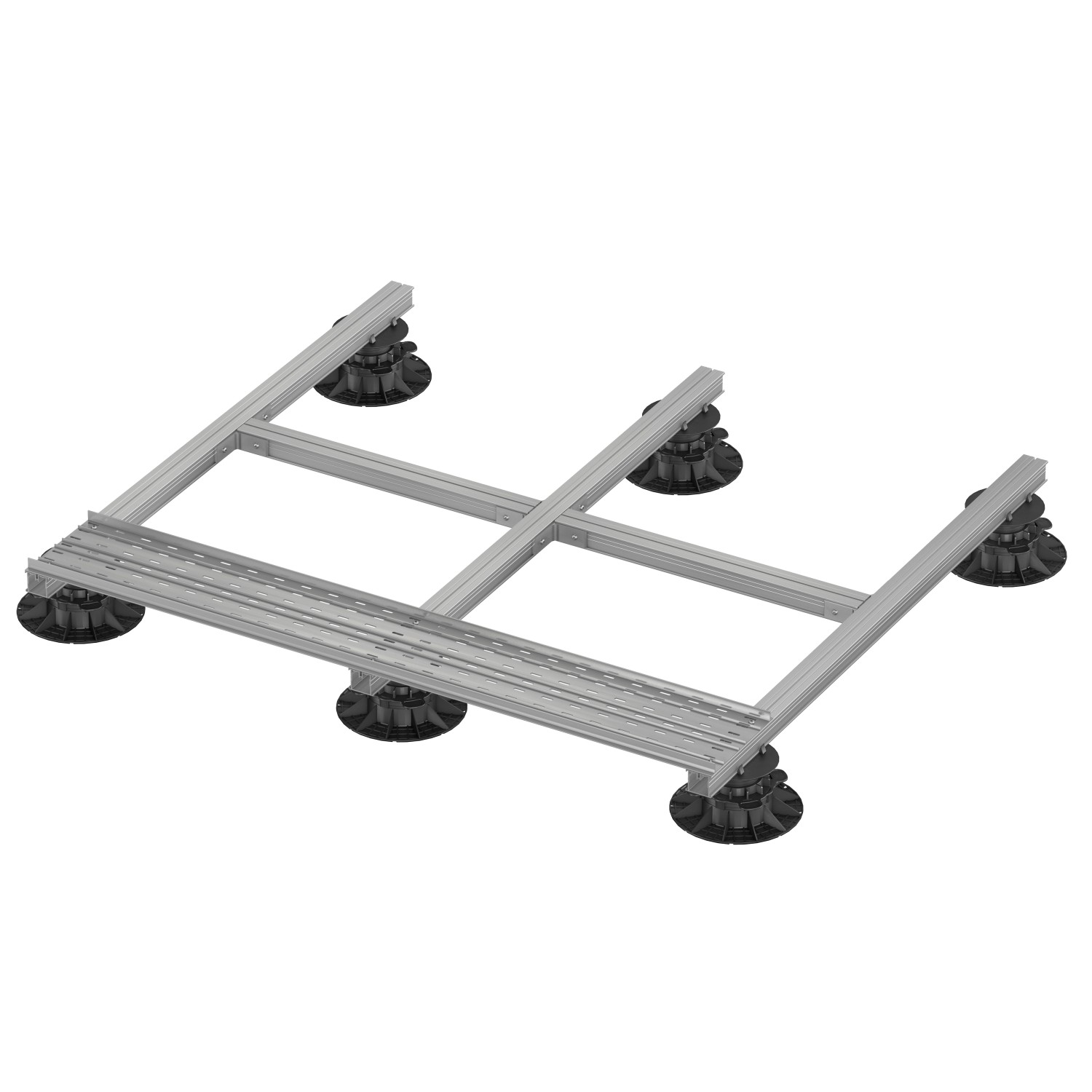 GS Terrassen Spodný žľab pre terasový žľab PRE SIDE 200 x 20 mm, 2000 ...