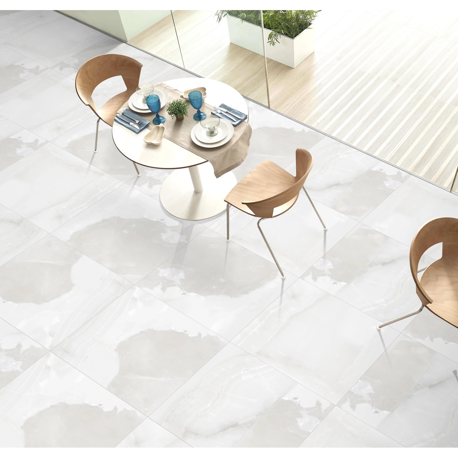 Dlažba Onyx White, 60 x 60 cm nakúpiť v OBI