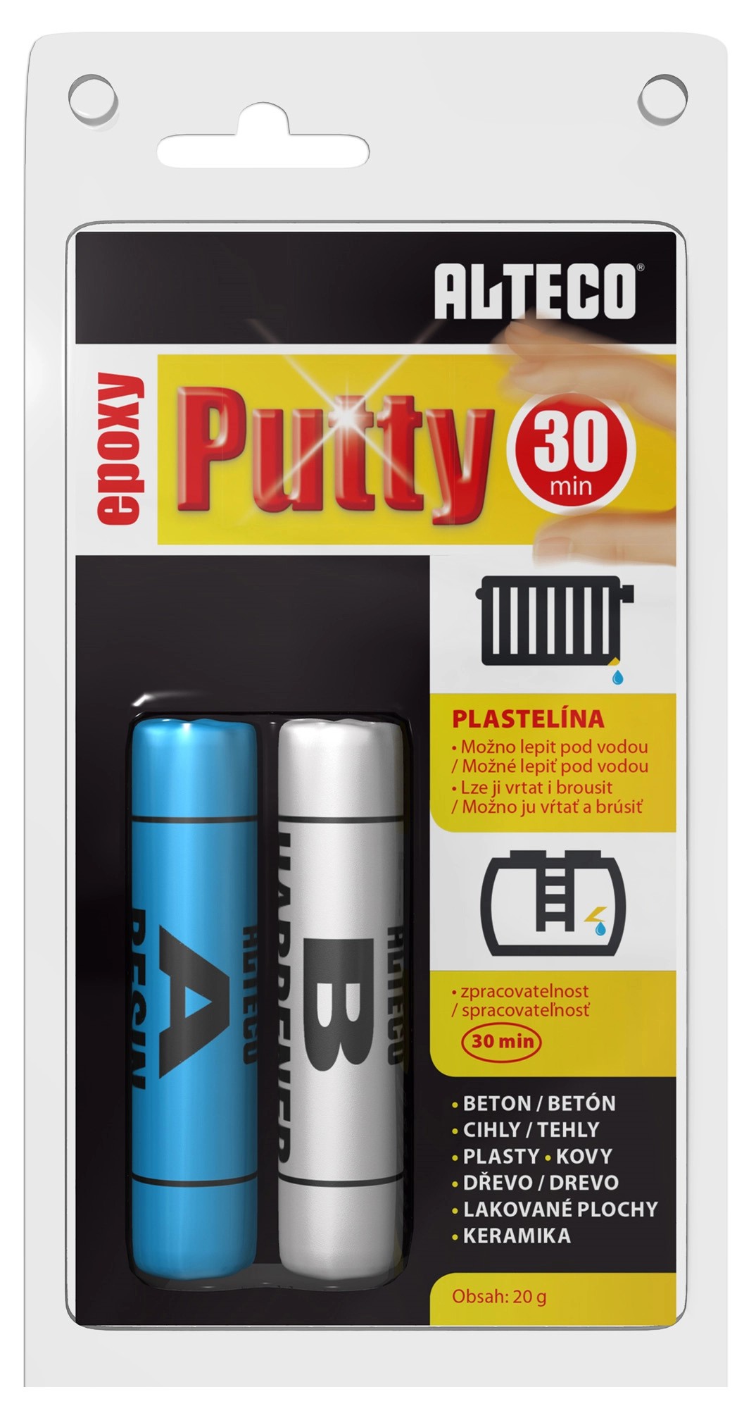 ALTECO Epoxidová plastelína Epoxy Putty, 100 g nakúpiť v OBI