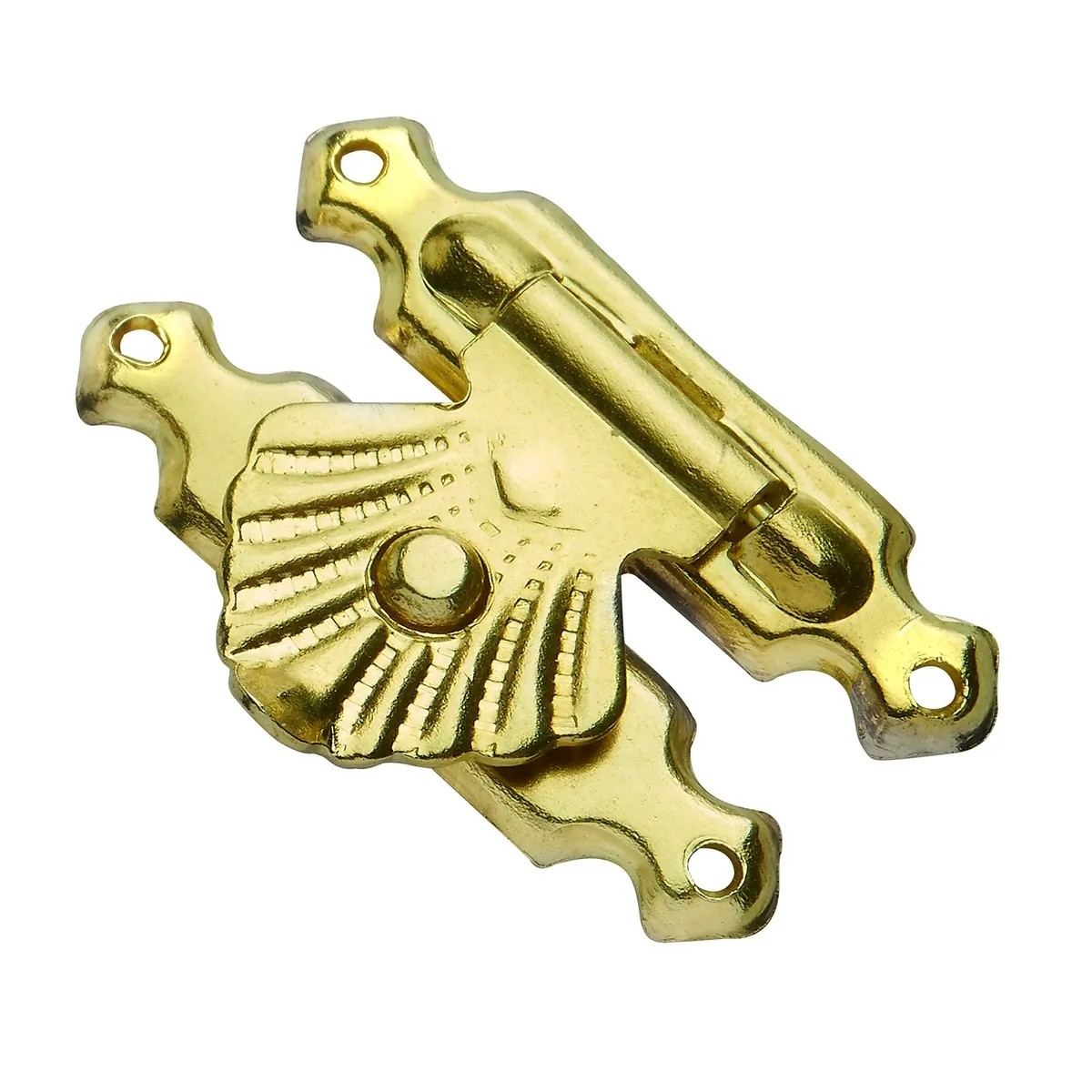 Hettich Ozdobné kovanie na krabičky, oceľ, mosadz, 18 x 25,5 x 18 mm, 2 ks