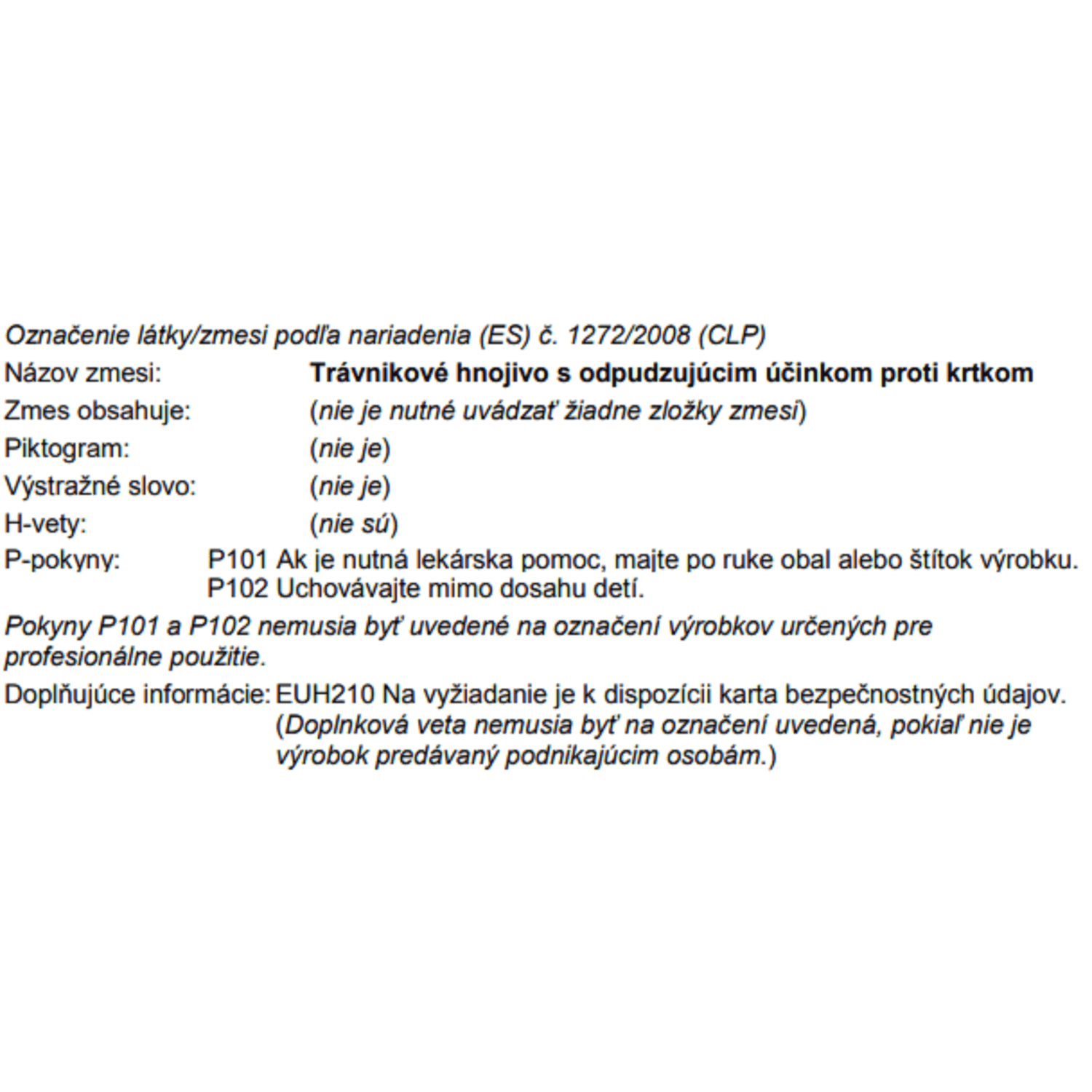 Floria Hnojivo trávnikové s odpudzujúcim účinkom proti krtkom 2,5 kg ...