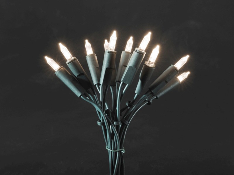 Konstsmide LED svetelná reťaz s 10 minidiódami teplé biele svetlo 230 V ...