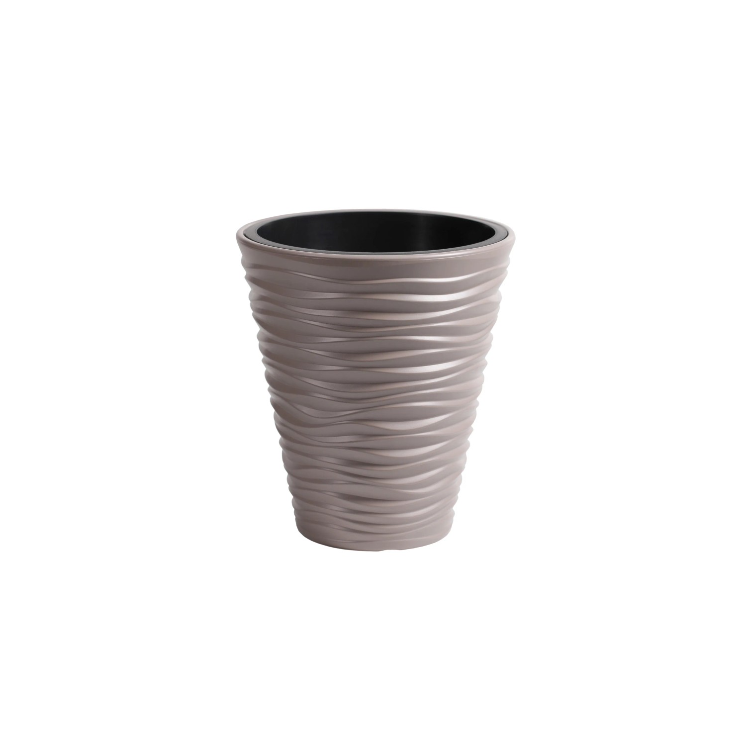 Prosperplast Kvetináč Sand s vkladom, mocca, 38,8 cm