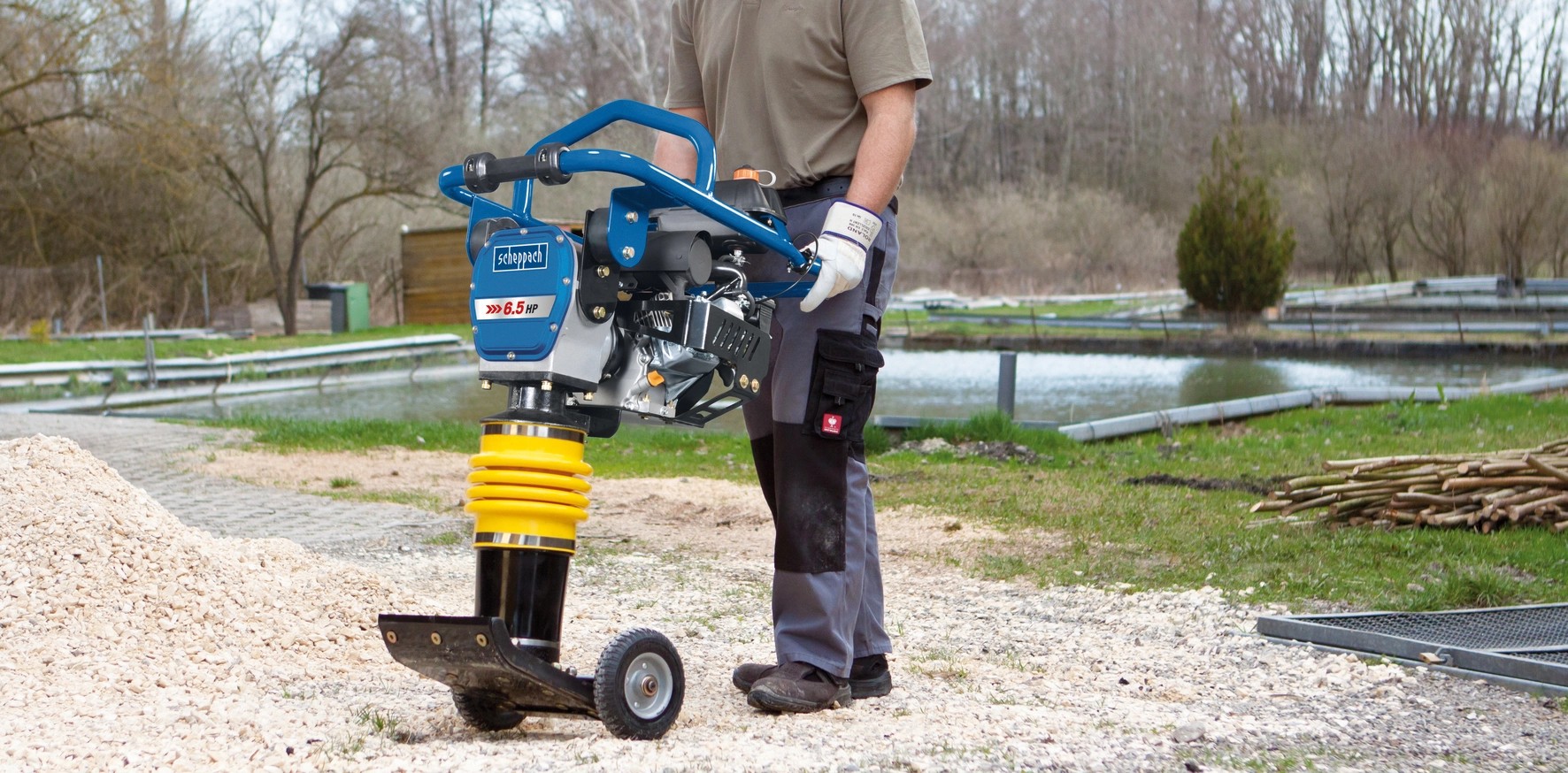 Scheppach Vibračná ubíjačka AB 1000 nakúpiť v OBI