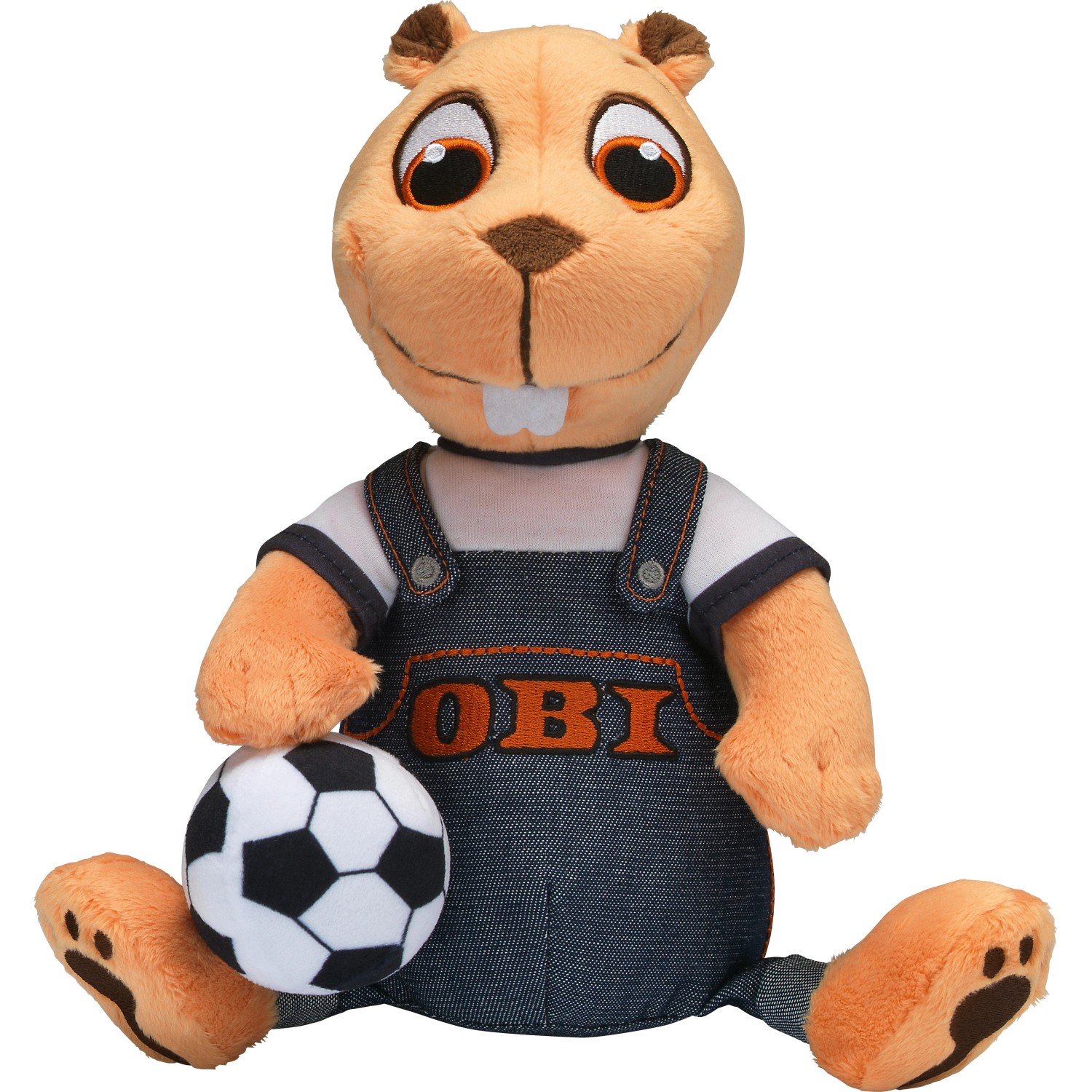 OBI Plyšový bobor s futbalovou loptou nakúpiť v OBI