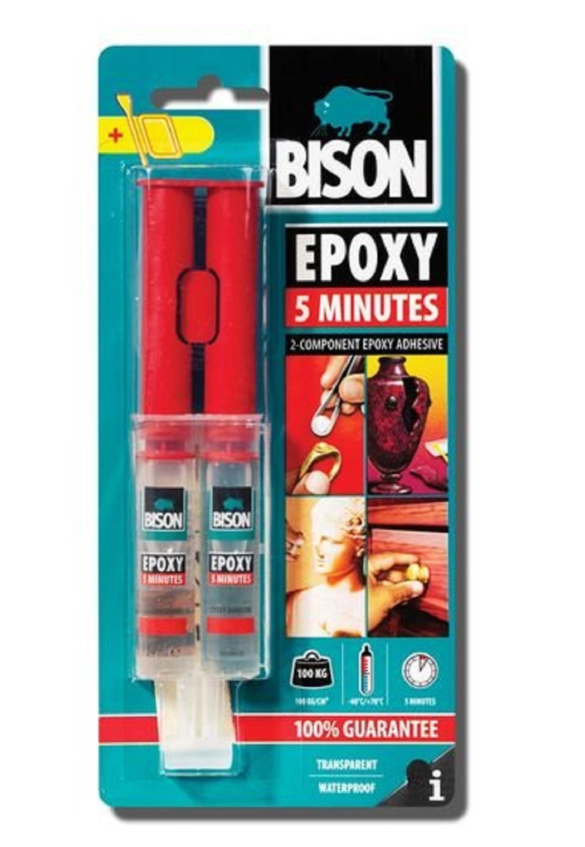 BISON Epoxidové lepidlo EPOXY 5 MIN, 24 ml nakúpiť v OBI