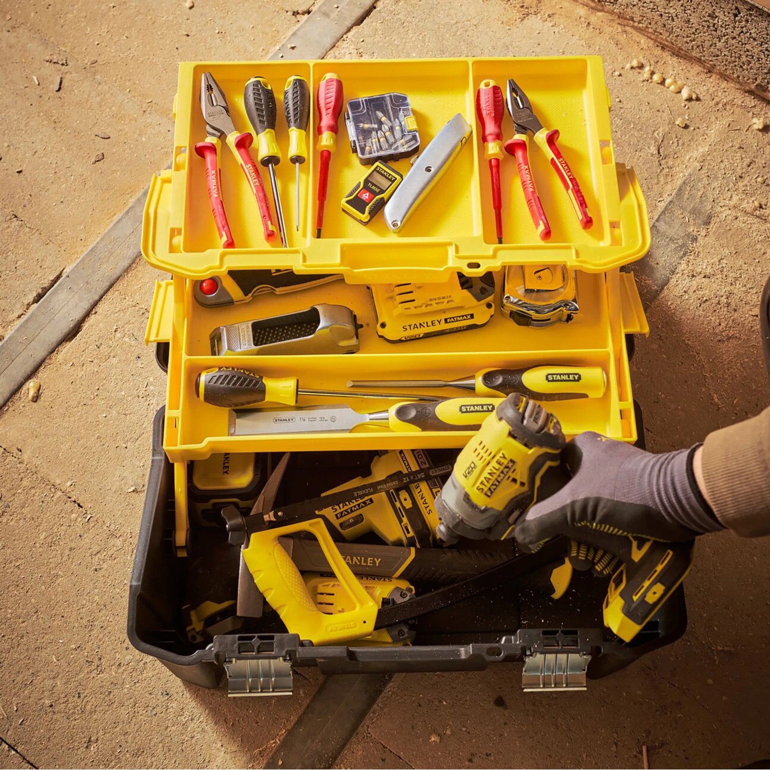 STANLEY Box na náradie Cantilever 49 x 29 x 25 mm nakúpiť v OBI