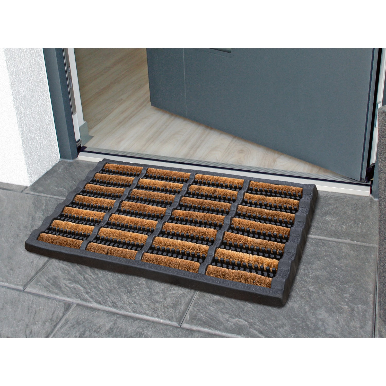 OBI Kokosová rohožka pred dvere s gumovým rámom 40 x 60 cm nakúpiť v OBI
