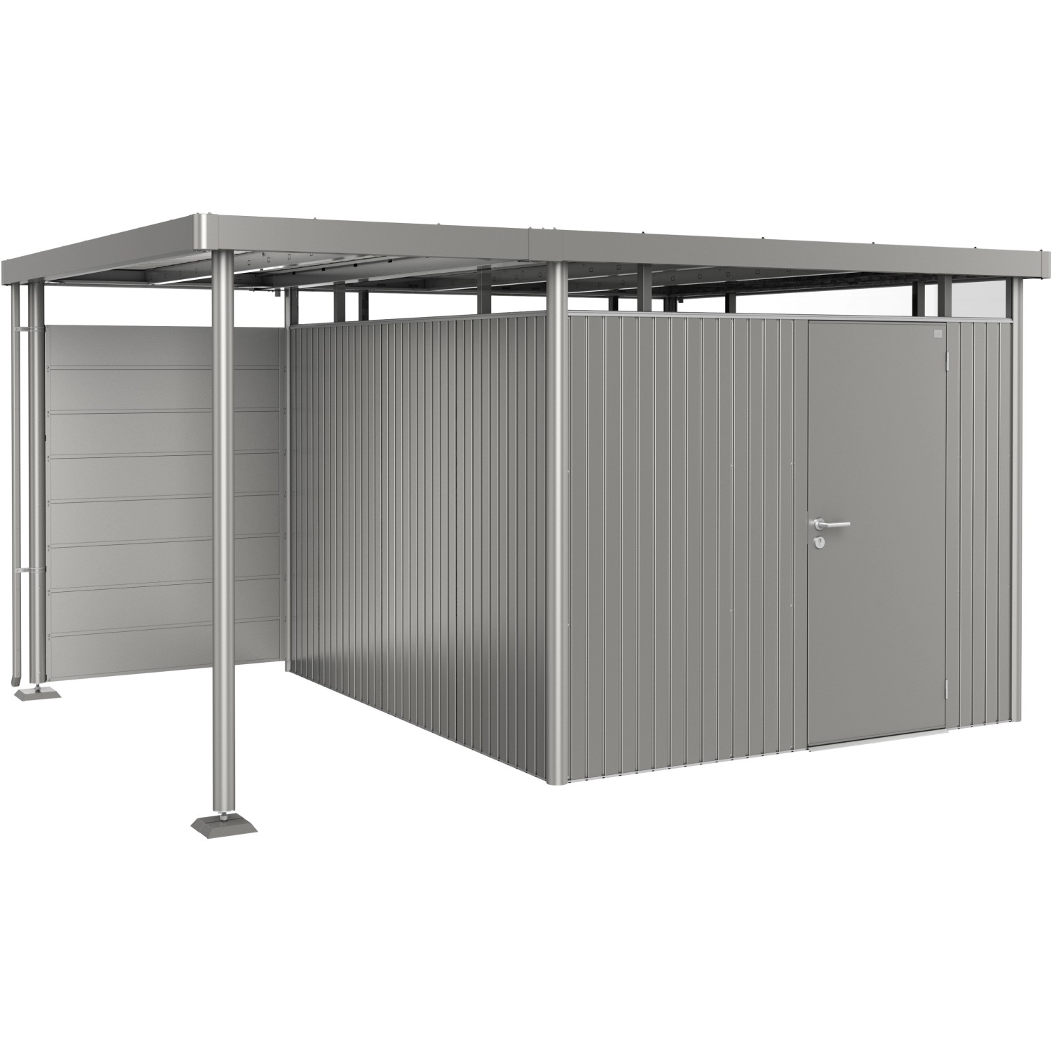 Biohort Zadná stena pre bočnú strechu HighLine H2/H3/H4/H5 kremeňovo ...