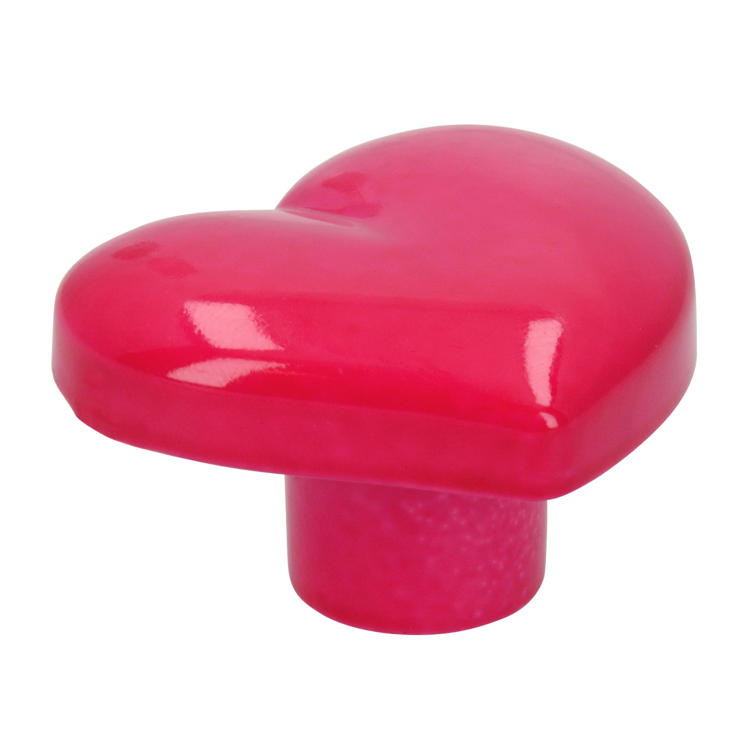 Siro Nábytková knopka srdca H117 Multipack plast ružová, 36 mm, 2 ks ...