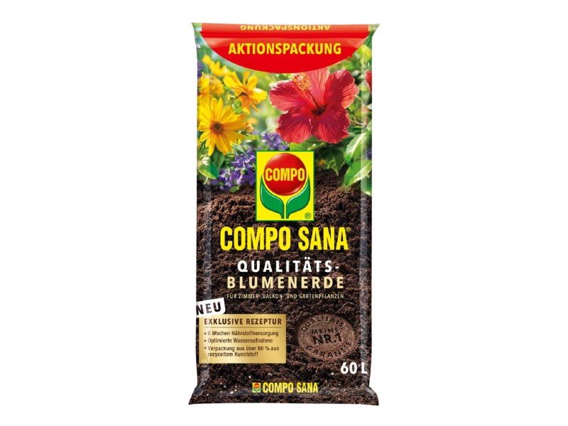 COMPO SANA Univerzálny kvetinový substrát 60 l nakúpiť v OBI