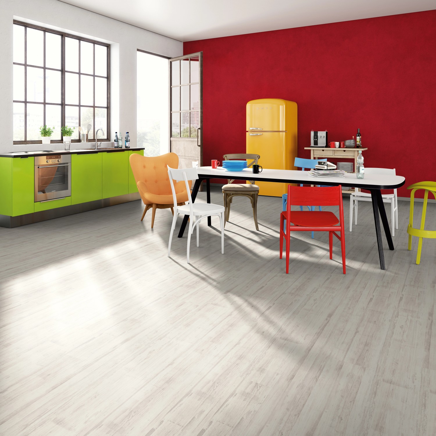 Egger Laminátová podlaha Megafloor MF4691 Gemona Wood svetlá 1292 x 192 x 7 mm nakúpiť v OBI