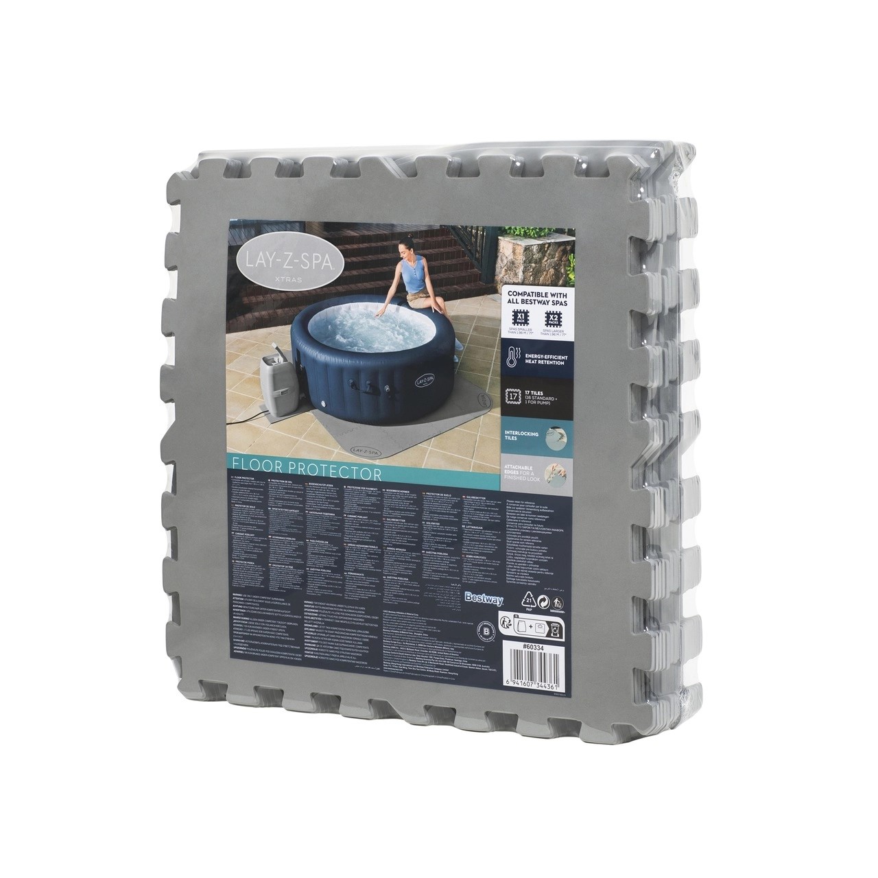 Bestway Podložka pod vírivku Lay-Z-Spa sivá 196 x 196 cm nakúpiť v OBI